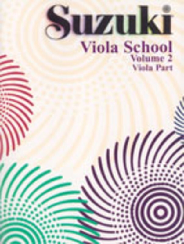 SUZUKI VIOLA SCHOOL VOL 2 VIOLA PART – Parsons Music